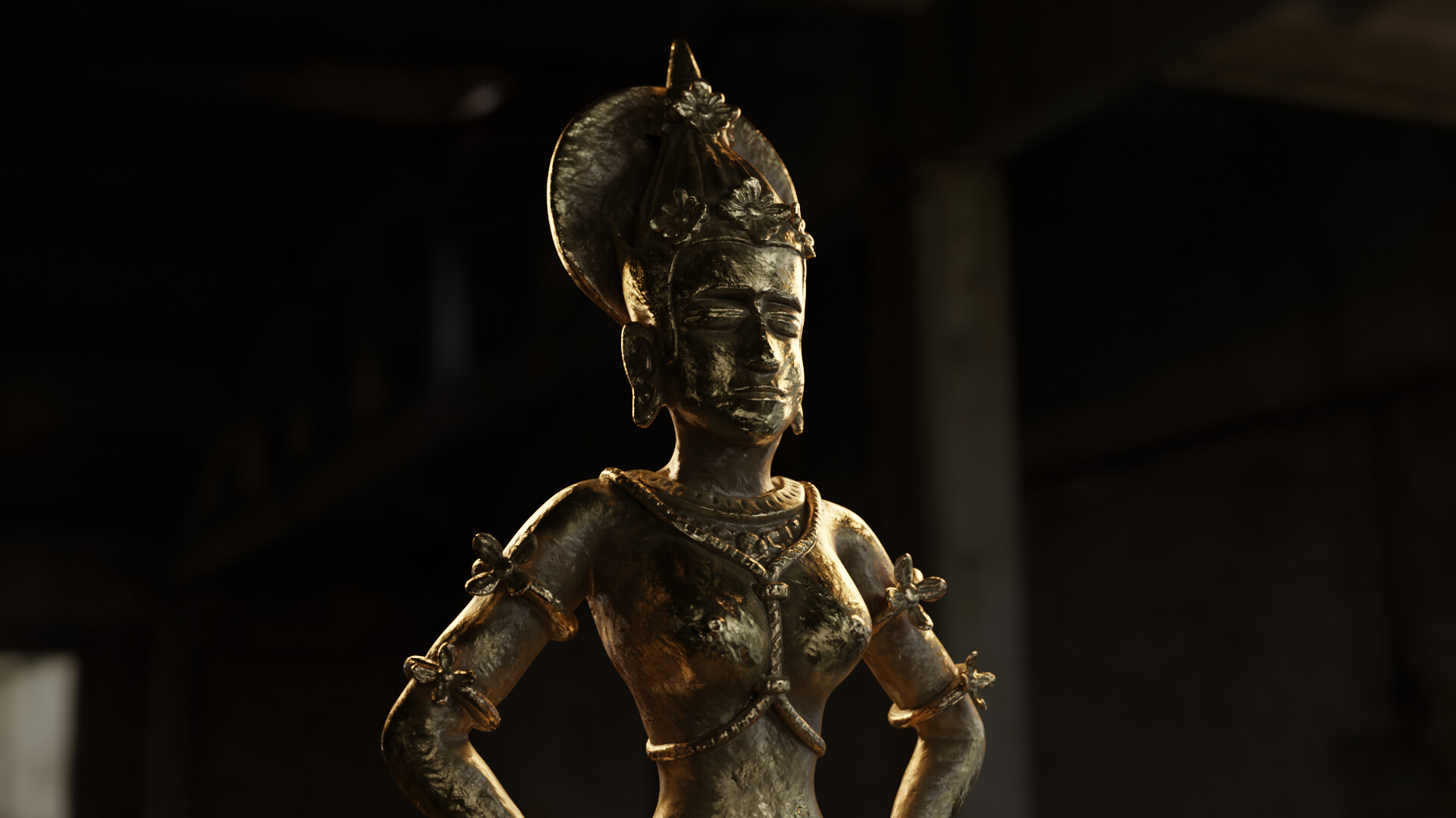 ArtStation - The Golden Tara