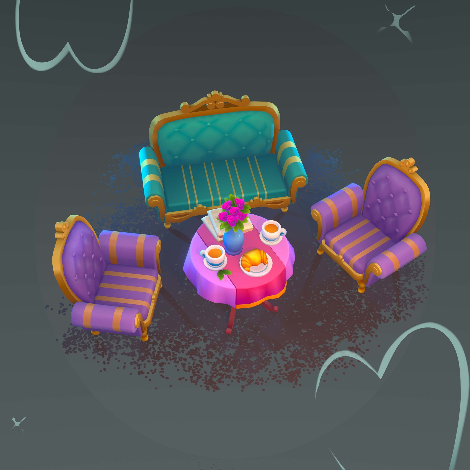 ArtStation - Casual 3D objects