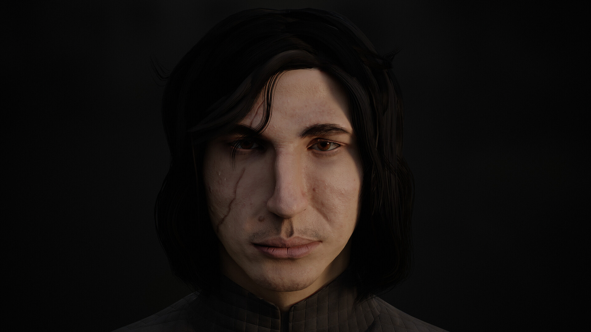 ArtStation - Kylo Ren Game Ready Fan Art