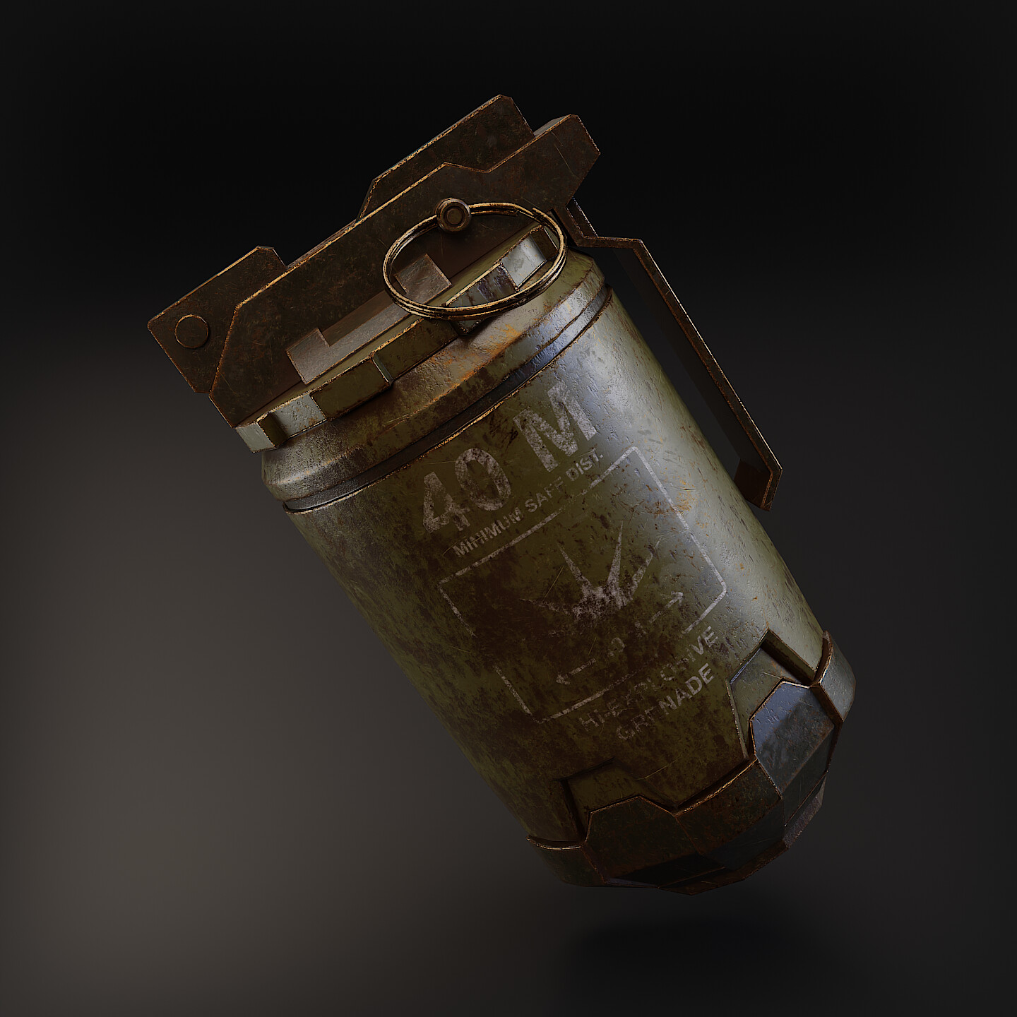 ArtStation - Game-Ready Granade Prop