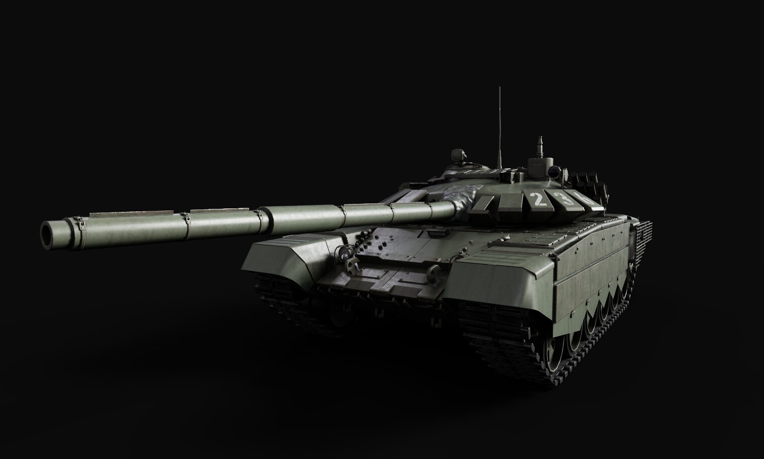 ArtStation - T-72 B3 Main Battle Tank