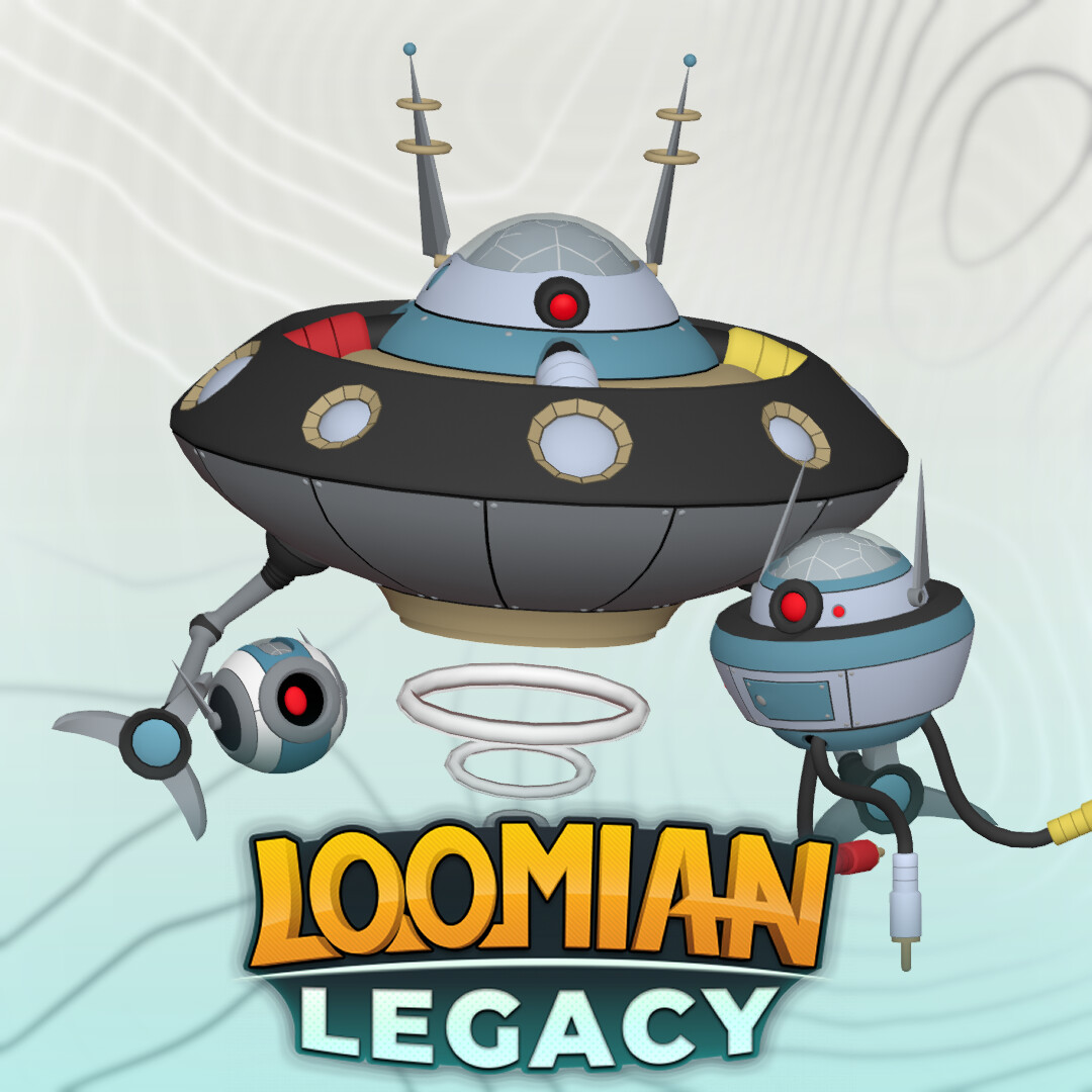 ArtStation - Gardrone Evolution Line - Loomian Legacy