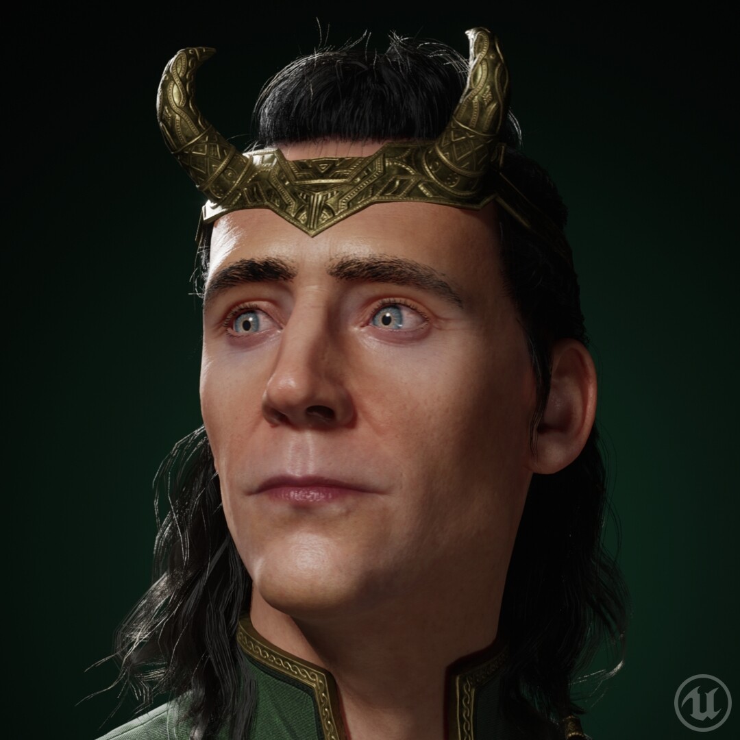 ArtStation - Tom Hiddleston - Loki