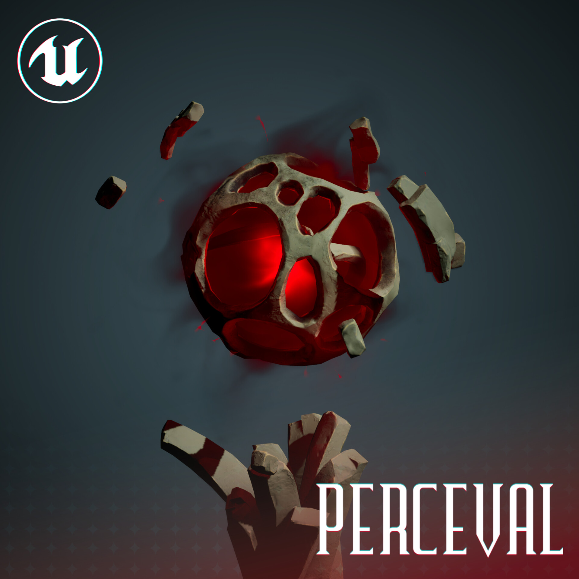 ArtStation - PERCEVAL : Core Totem VFX (Six Way Lighting)