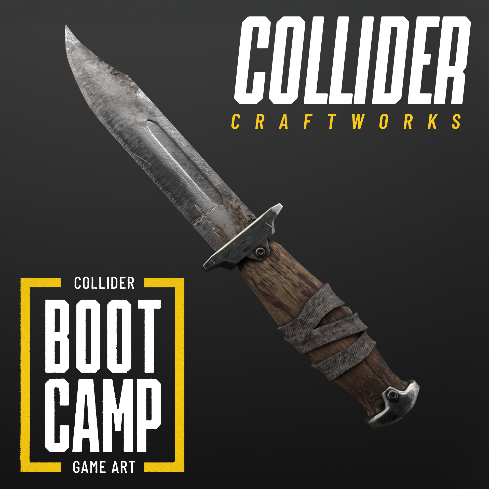 ArtStation - Survival Knife - Collider Bootcamp 2025
