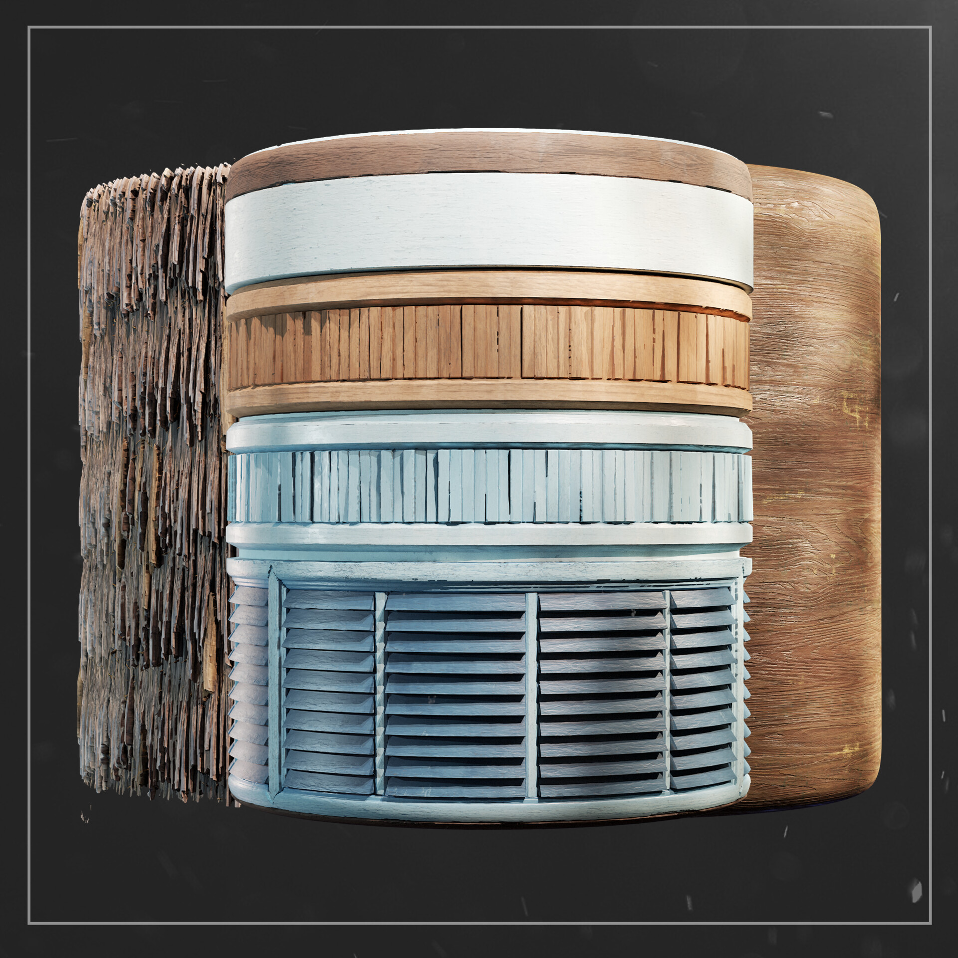 ArtStation - Victor's Bakery - Asset Breakdown