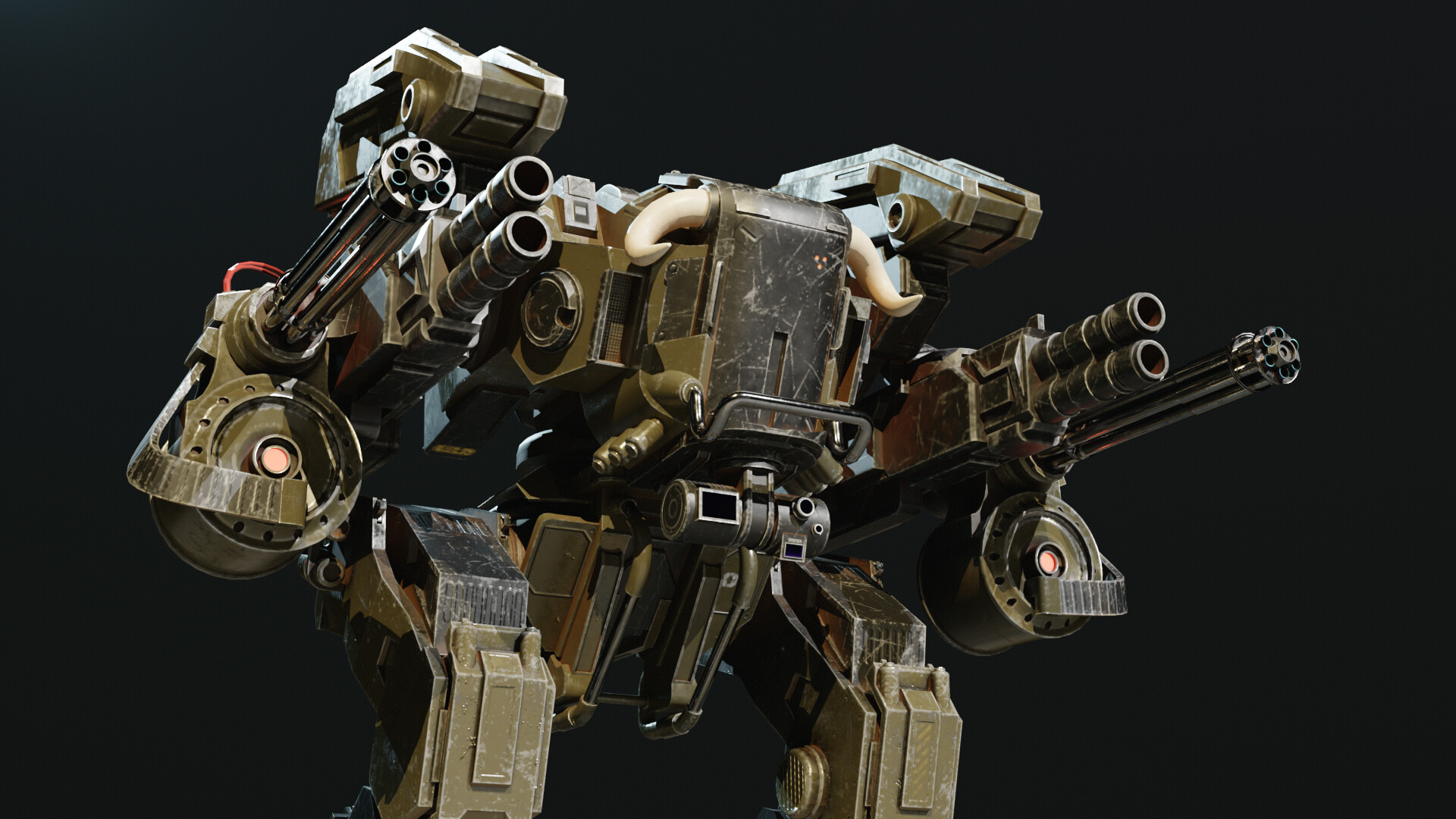 ArtStation - War Mech - Heavy Assault Unit