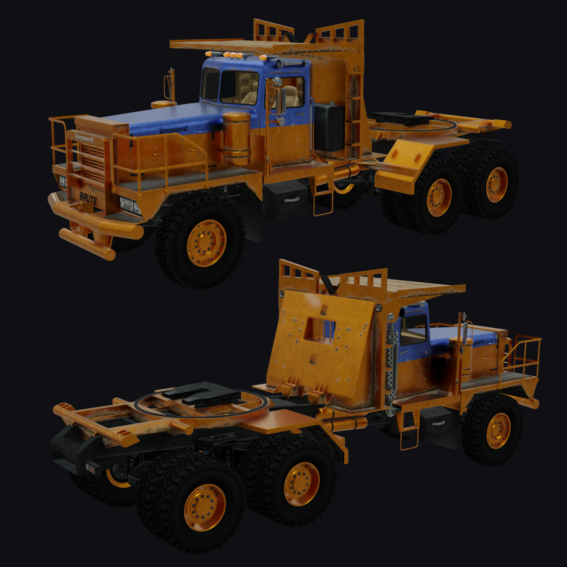 ArtStation - Brute Longhorn