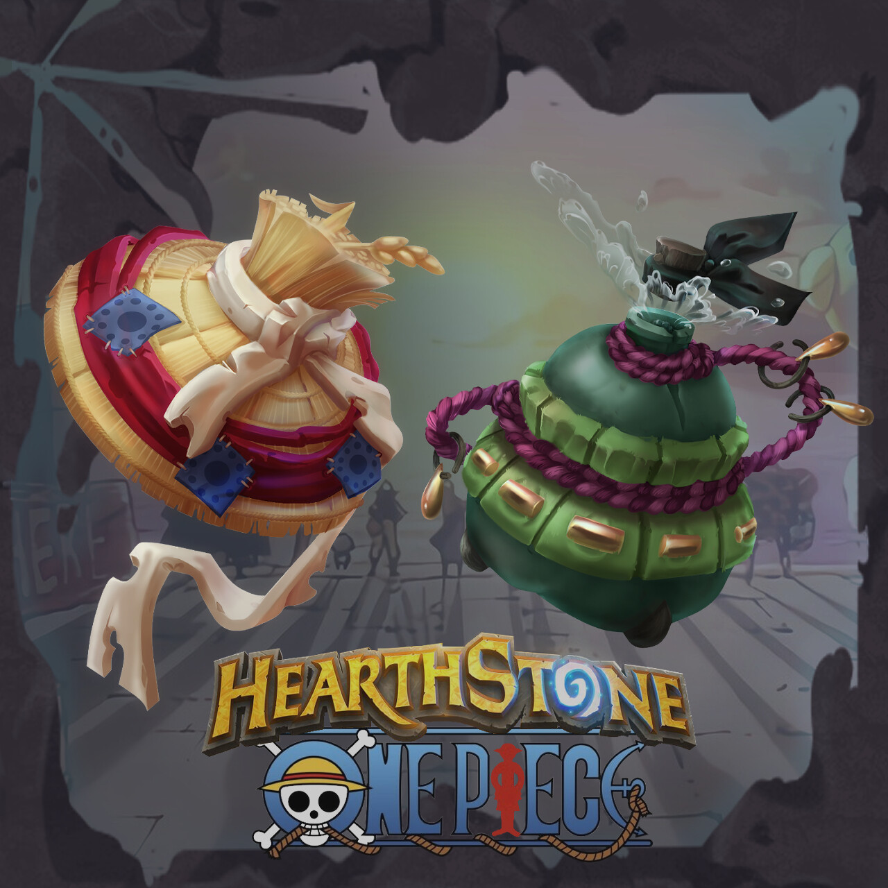 ArtStation - One Piece characters = Hardstone props