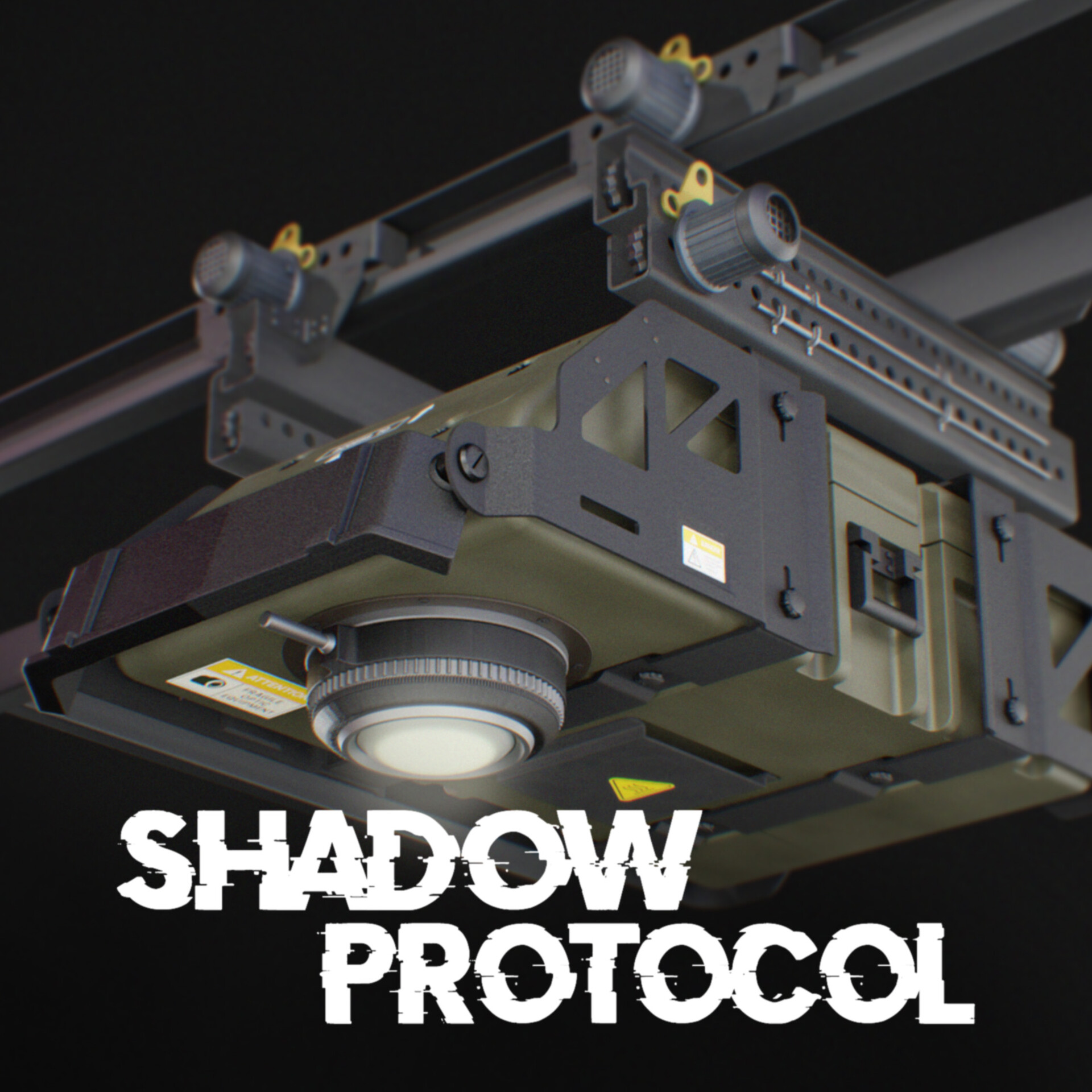 ArtStation - Shadow Protocol - Mission Control Projector MOOD Visuals