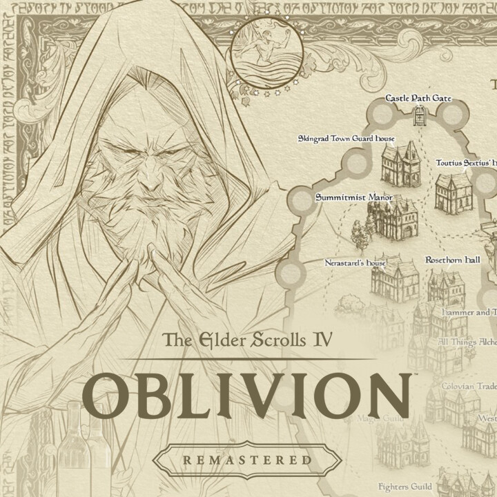 ArtStation - The Elder Scrolls IV: Oblivion - Remastered : City Maps