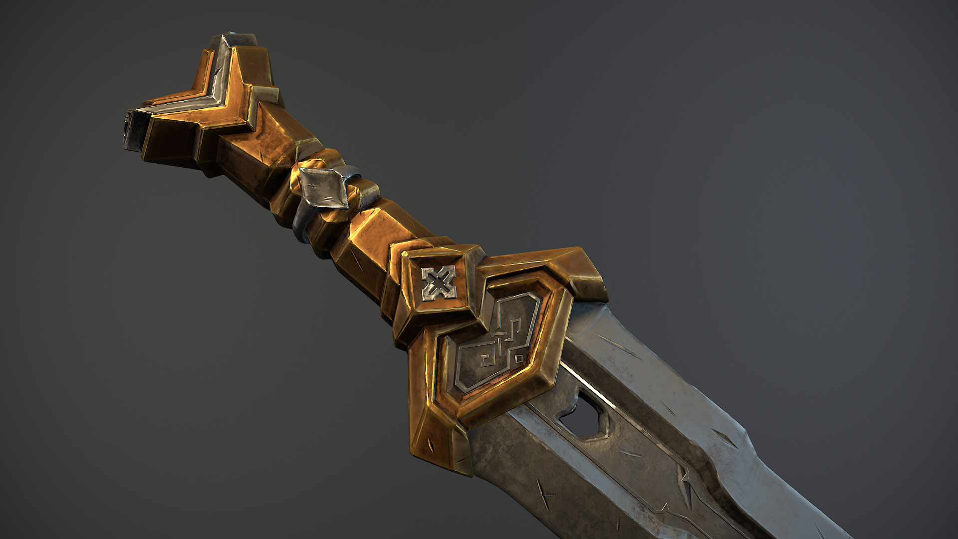 ArtStation - Thorin's Dwarven Sword - (The Hobbit Films)