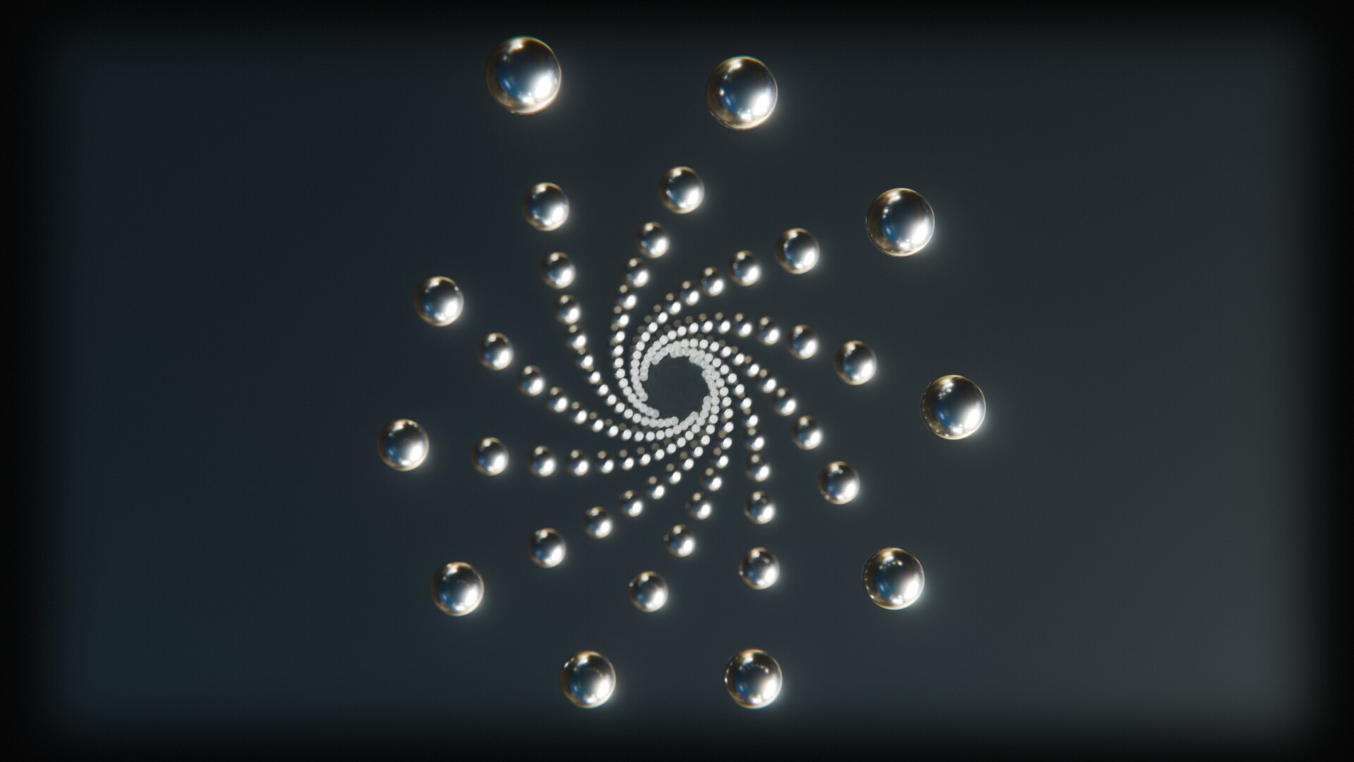 ArtStation - Abstract Marble Spiral-Blender Practise
