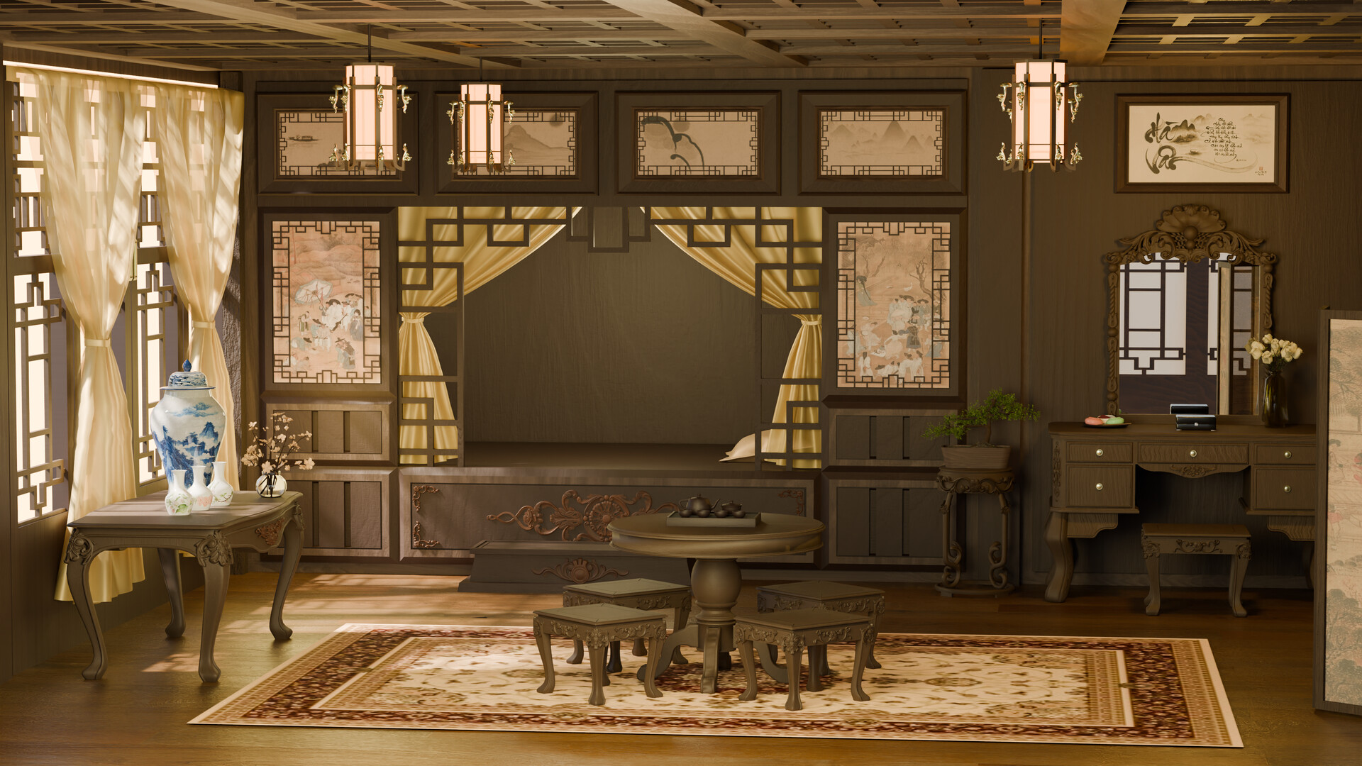 ArtStation - Classic Room