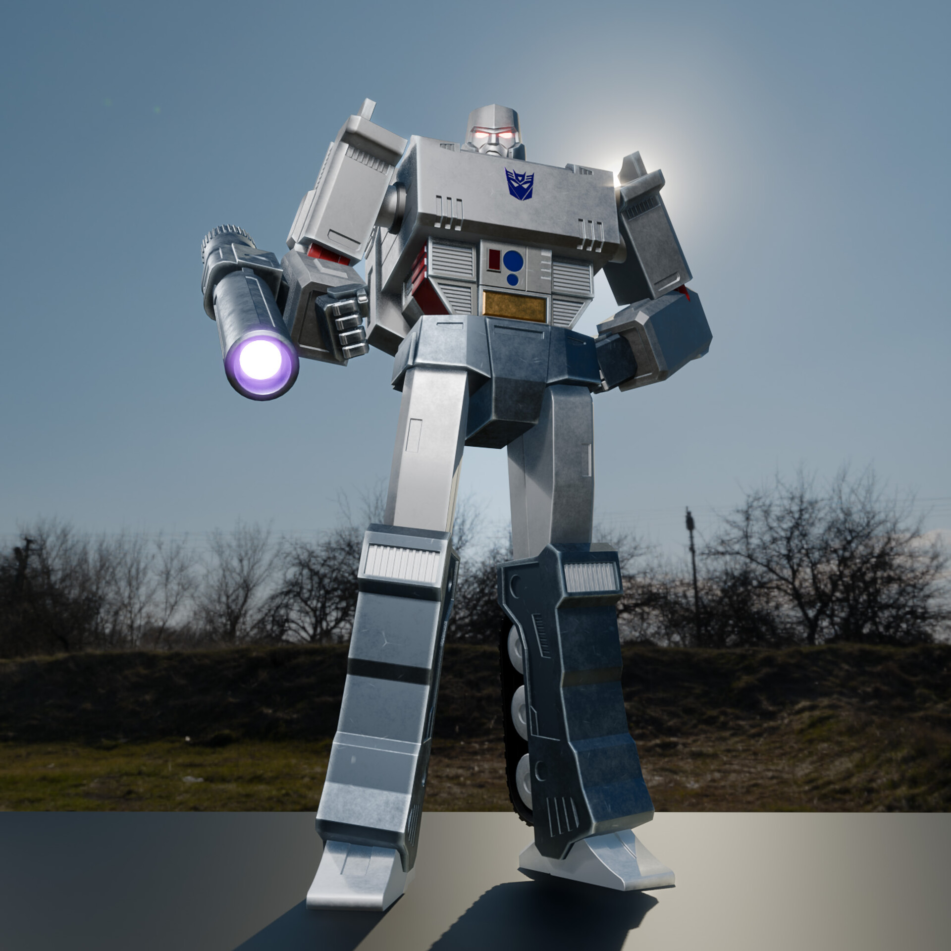 ArtStation - Megatron animation (G1)