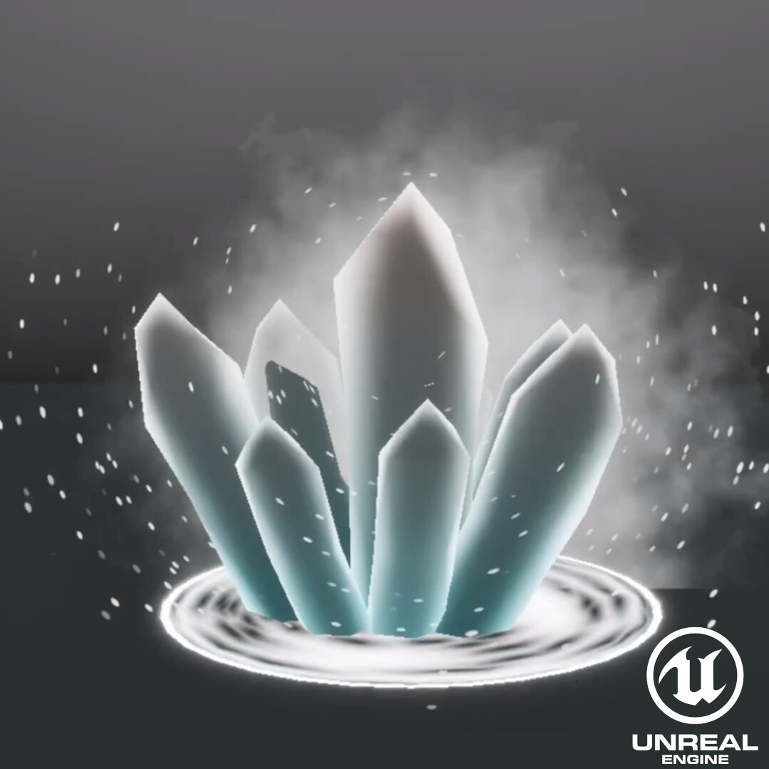 ArtStation - Ice attack