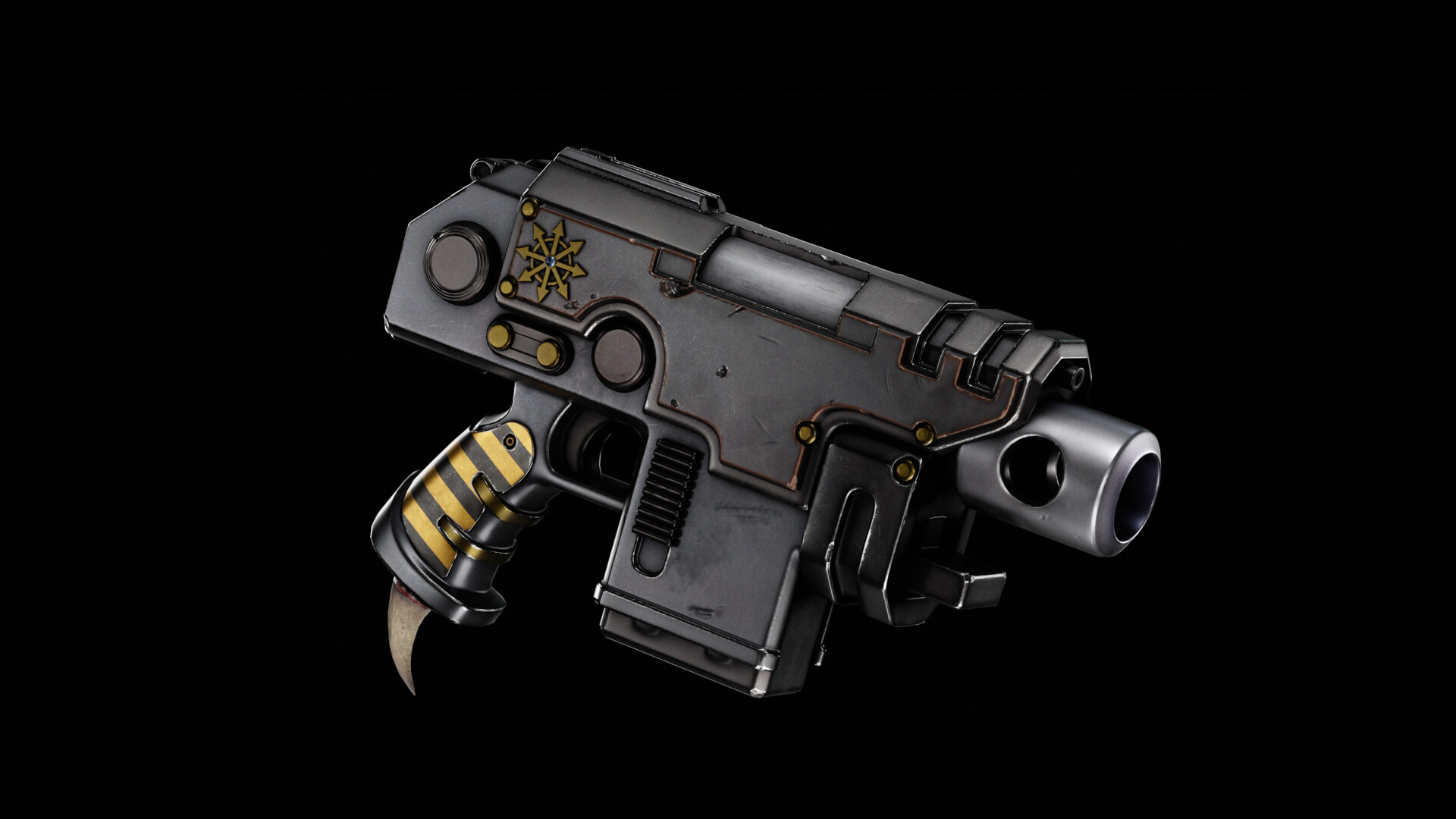 ArtStation - Warhammer 40000 Bolt Pistol