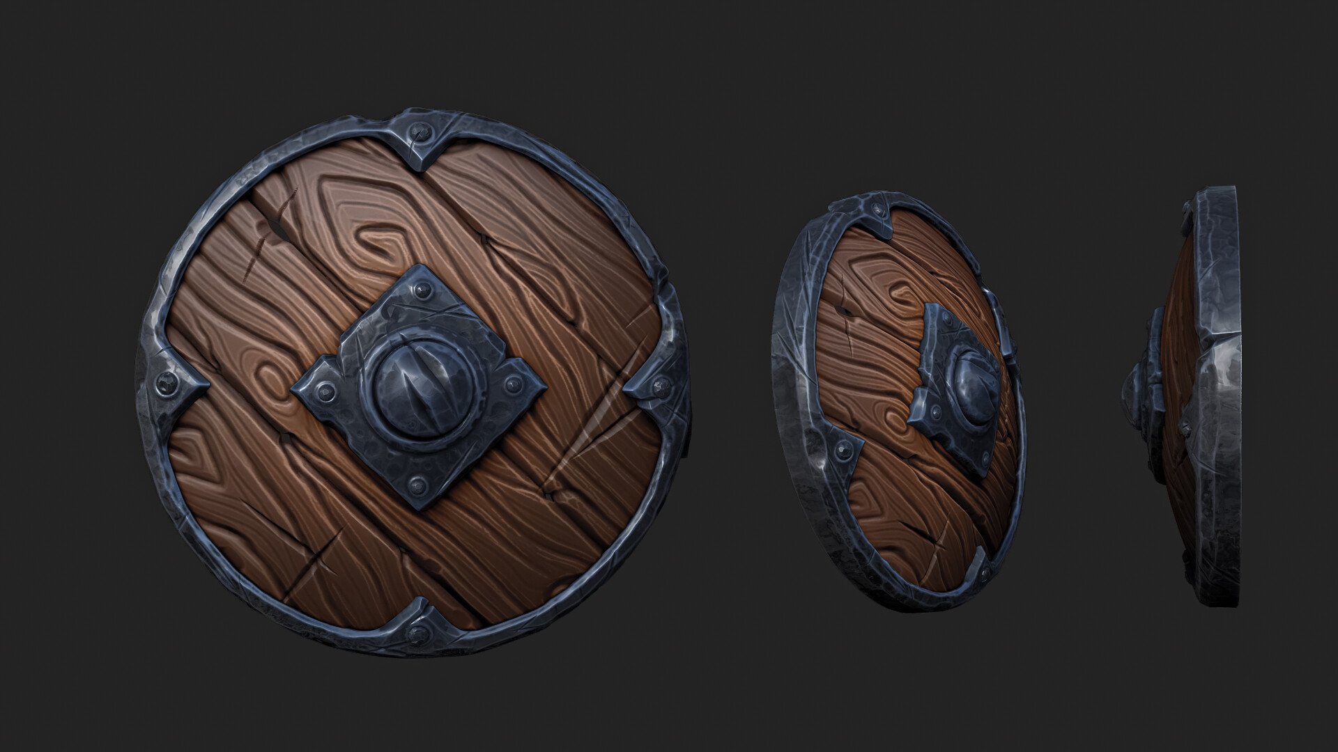 ArtStation - Stylized shields