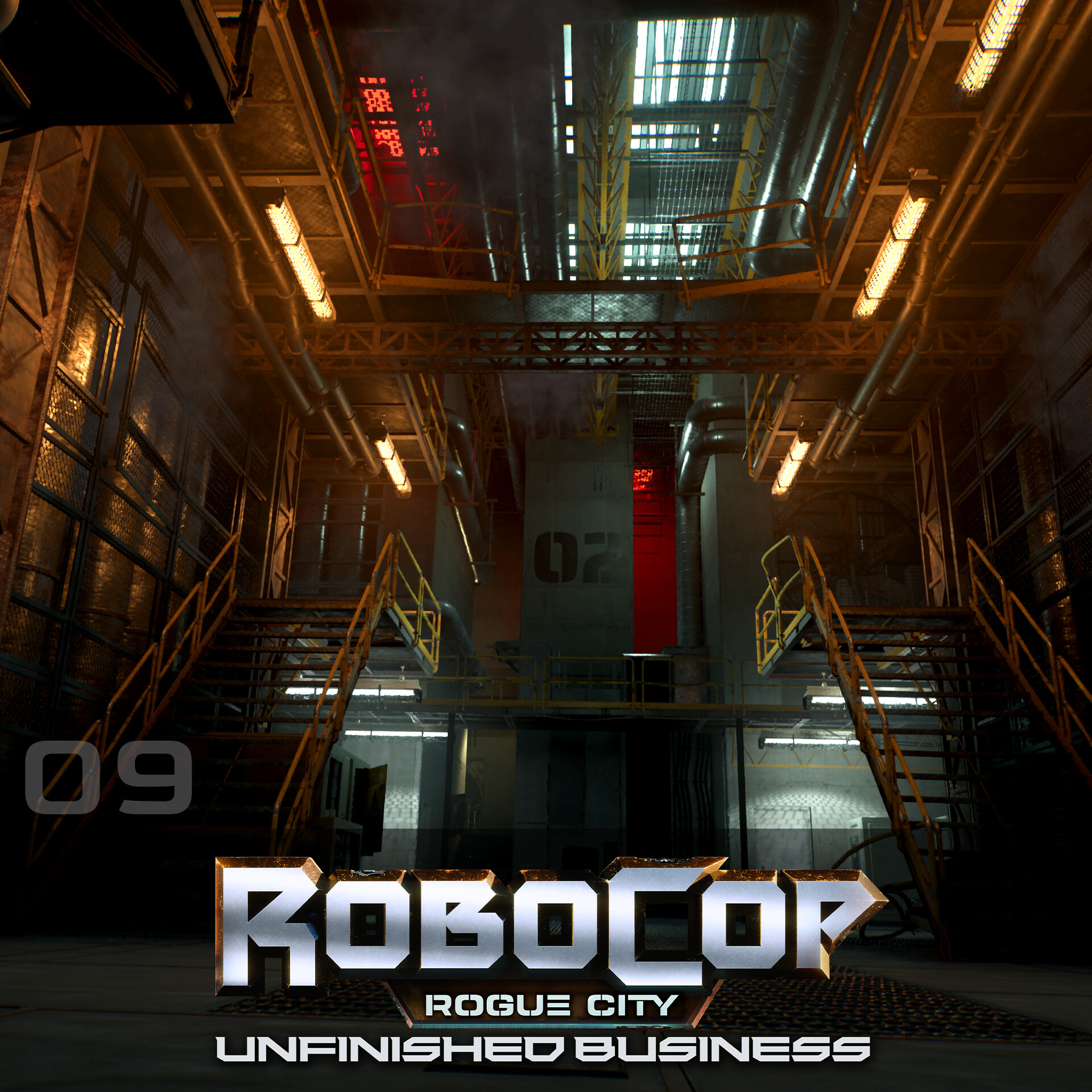 ArtStation - RoboCop: Rogue City - Unfinished Business - environment art