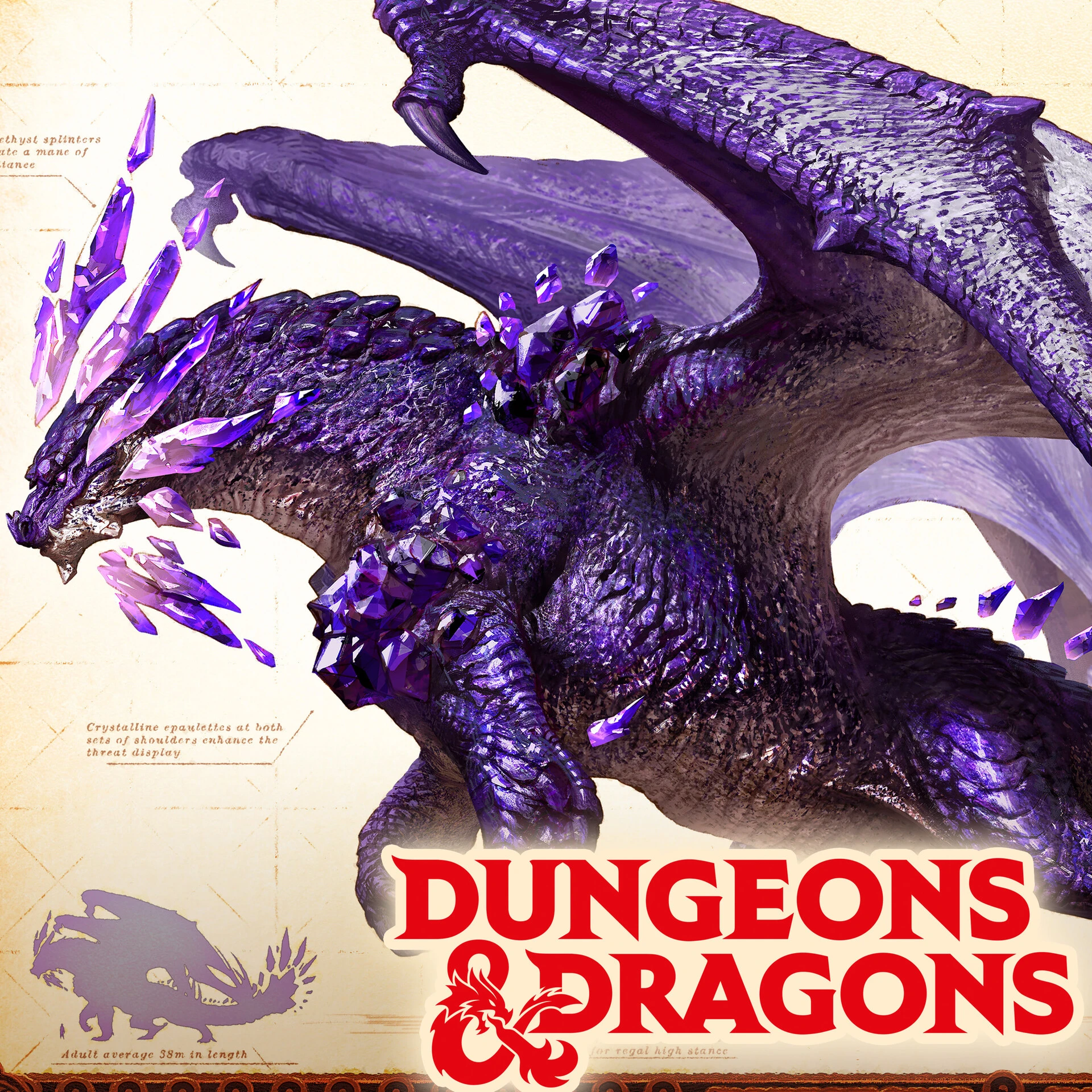 ArtStation - D&D Amethyst Dragon