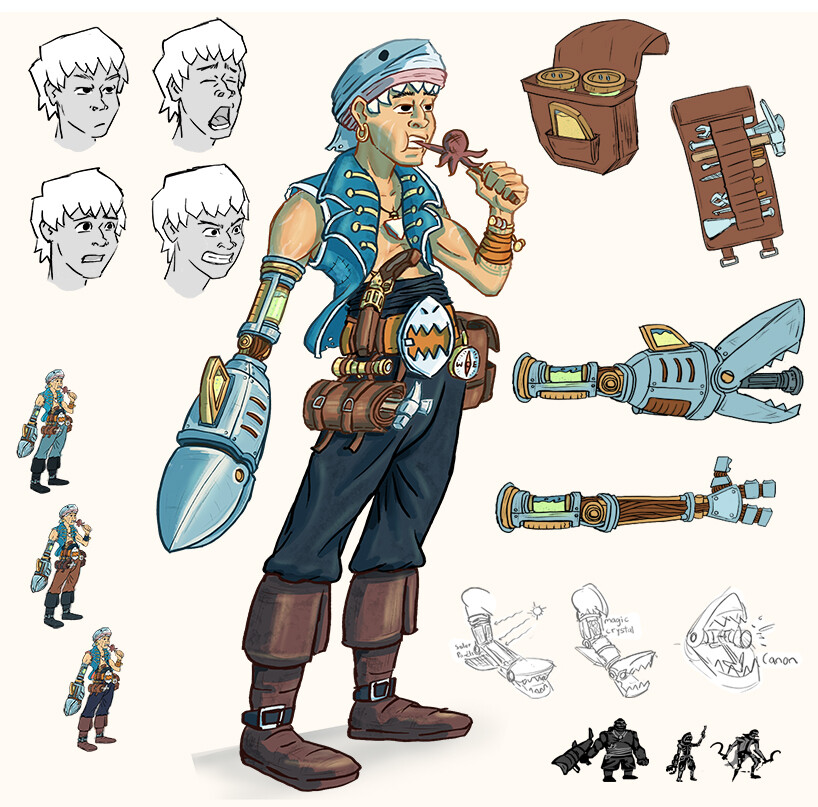 ArtStation - Oto, The Apprentice Shipwright