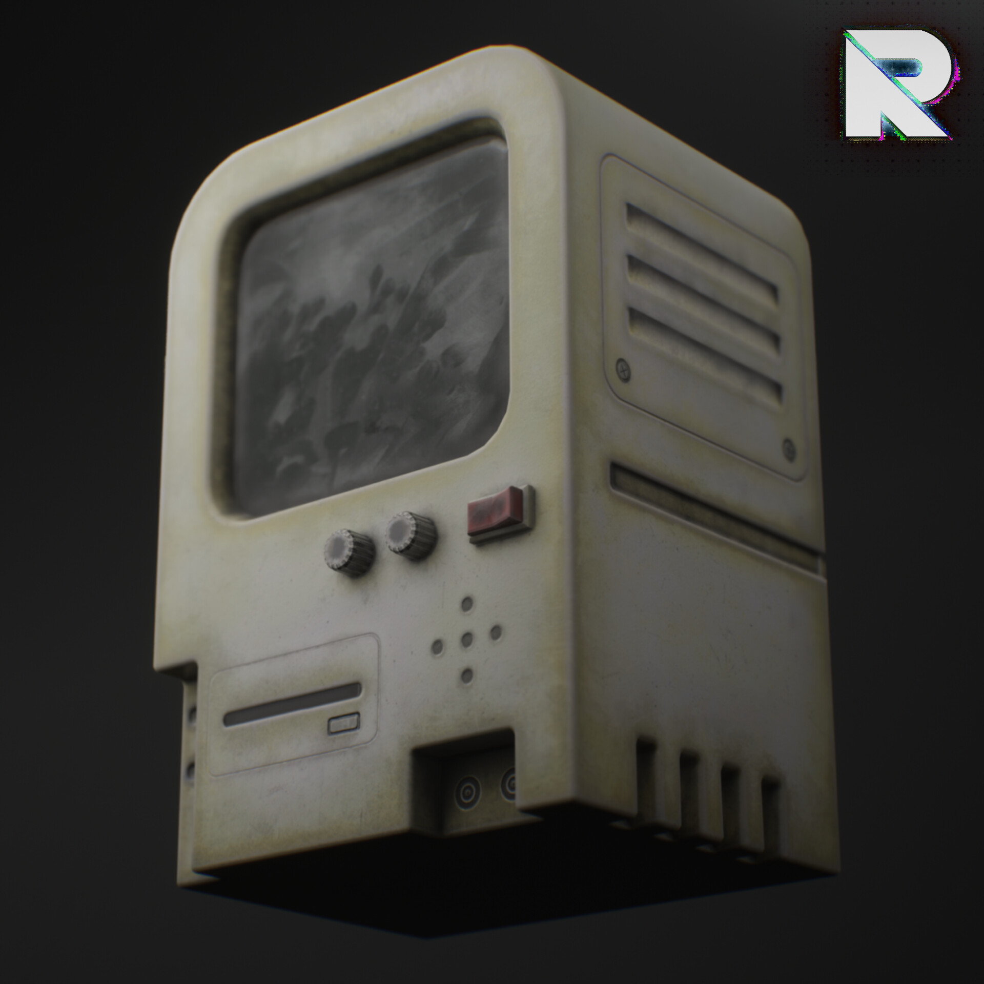 ArtStation - RETRO-FUTURISTIC Computer
