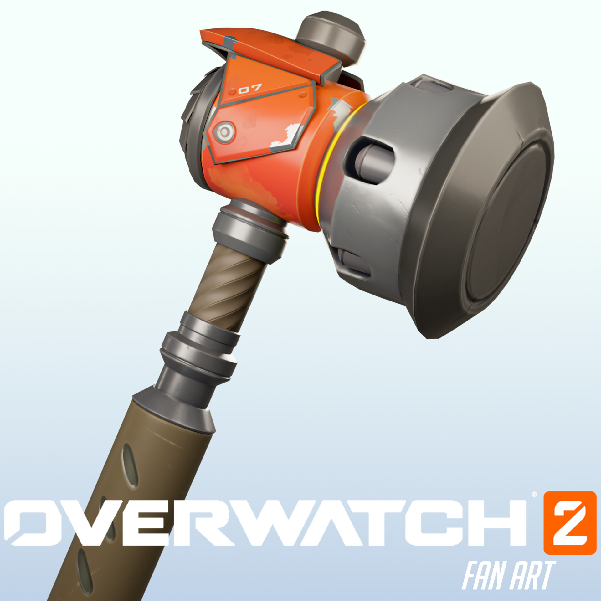 ArtStation - Torbjorn hammer (fan art)