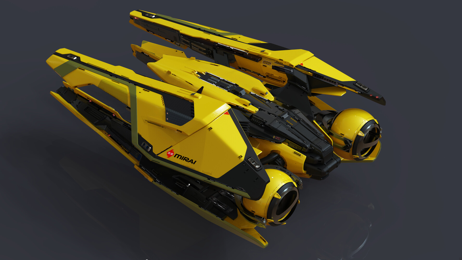 ArtStation - Mirai Guardian - Paint Variations