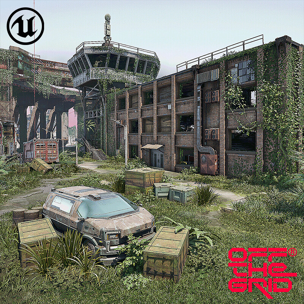 ArtStation - Midtown Harbor – Off The Grid