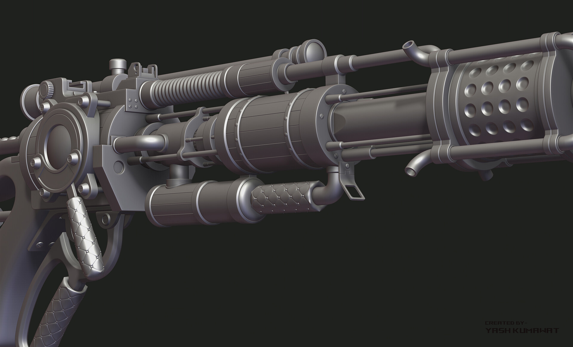 ArtStation - Viper Steam Carbine