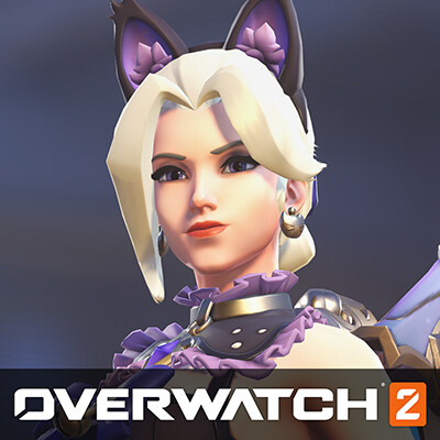 ArtStation - Overwatch 2 - Black Cat Mercy