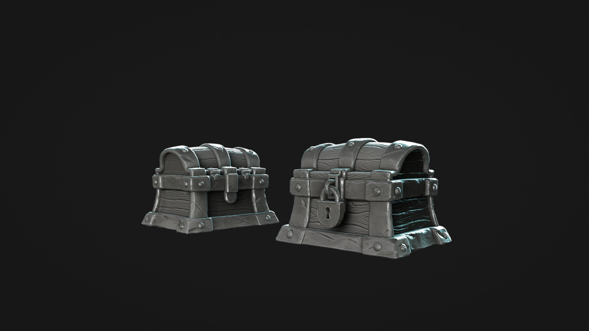 ArtStation - Stylized Chest Box