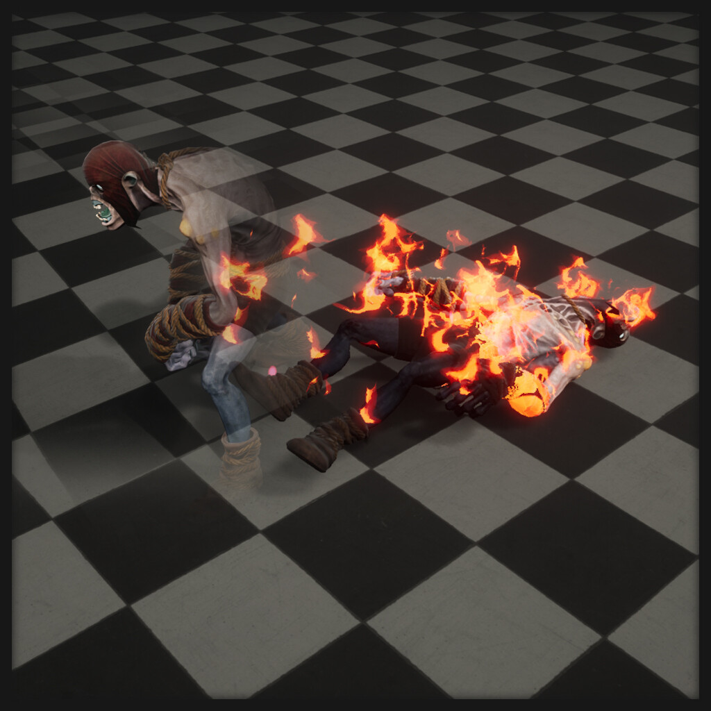 ArtStation - Dead with dissolve