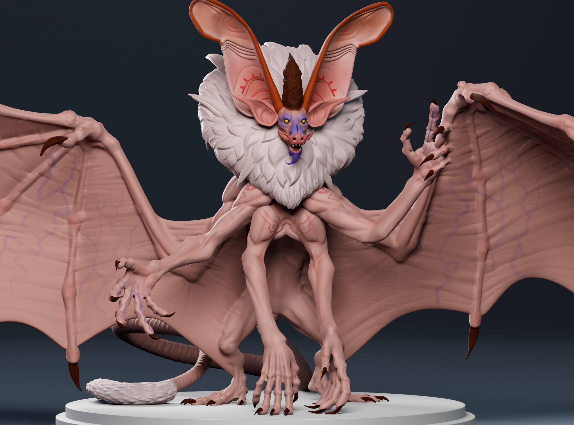 ArtStation - Bat God