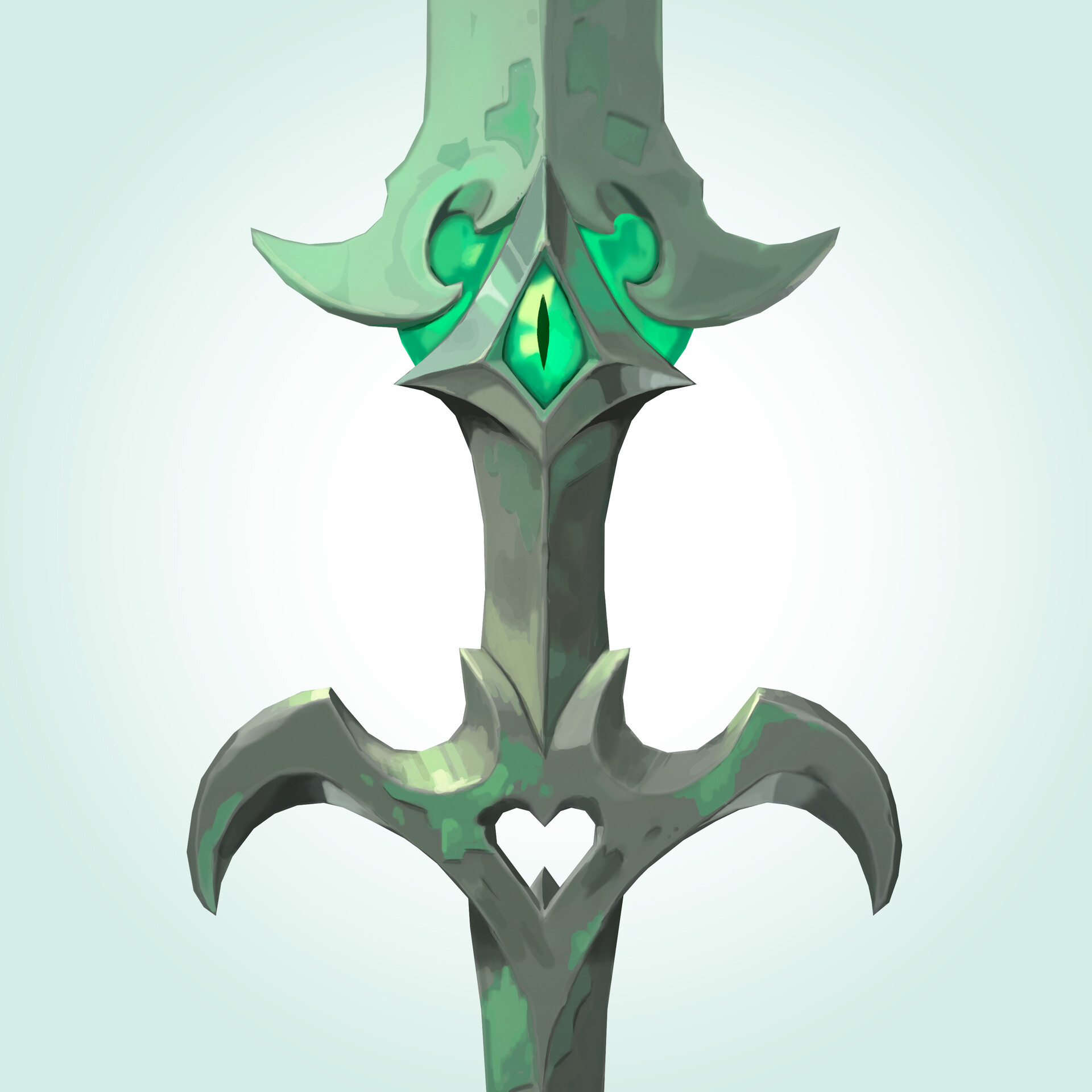 ArtStation - Necromancer Sword - Handpainted