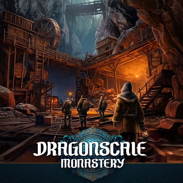 ArtStation - Dragonscale Monastery "Expedition - Abandoned Mining Station"