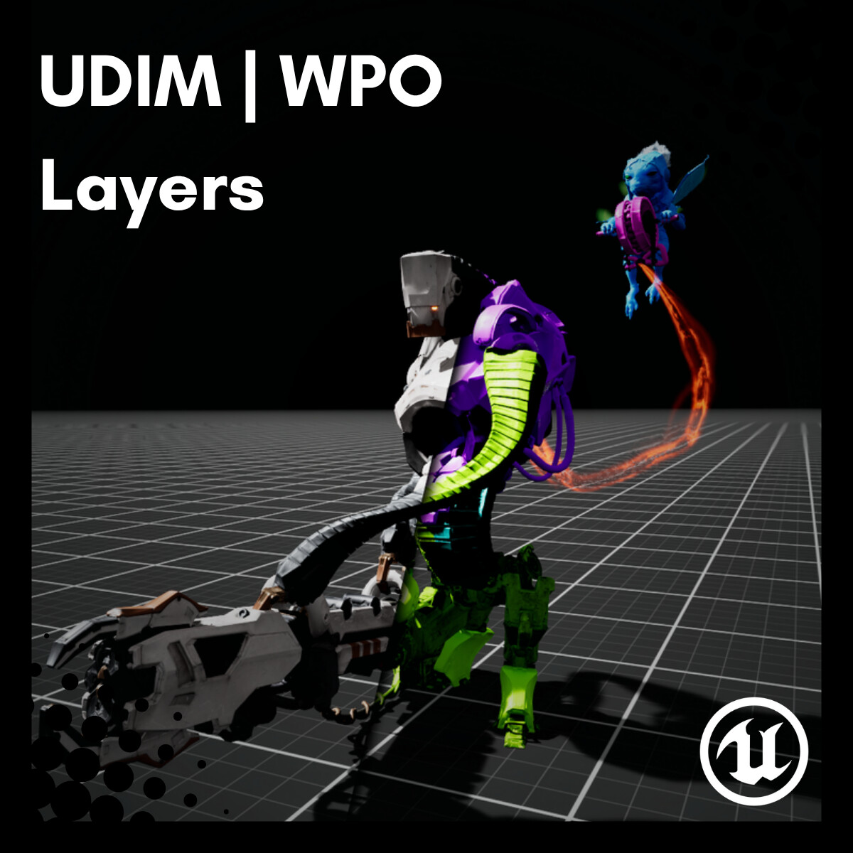 ArtStation - UE5| UDIM and Layers