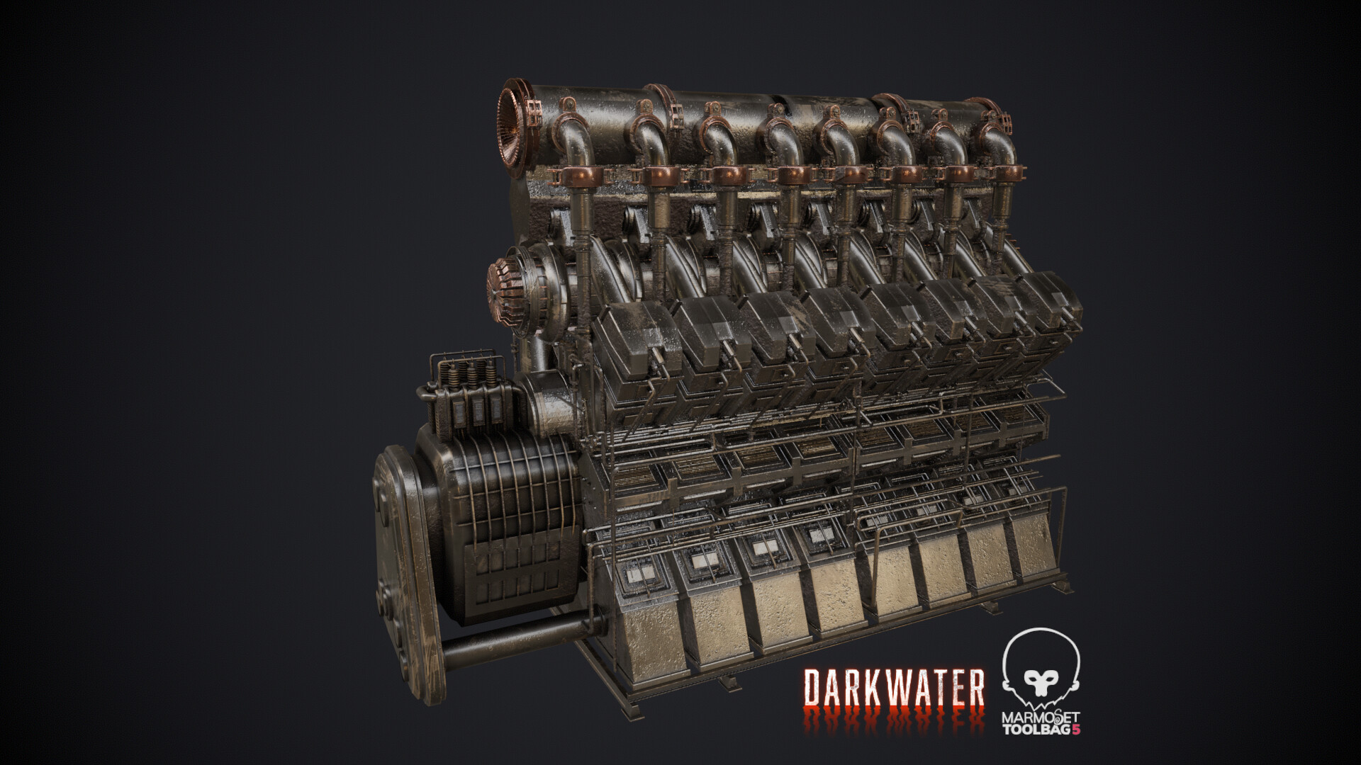 ArtStation - Submarine Engine Pump