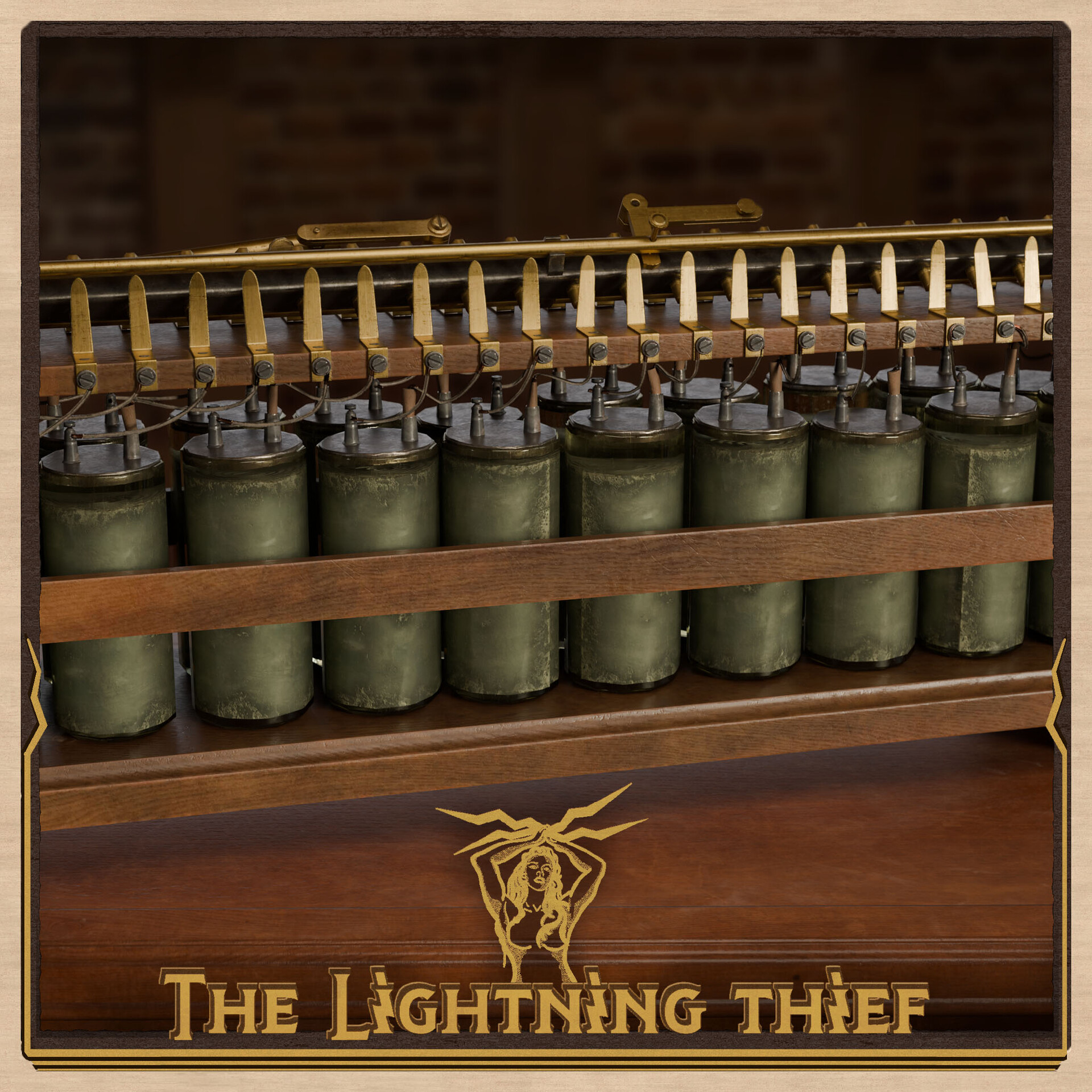 ArtStation - The Lightning Thief - museum part 1