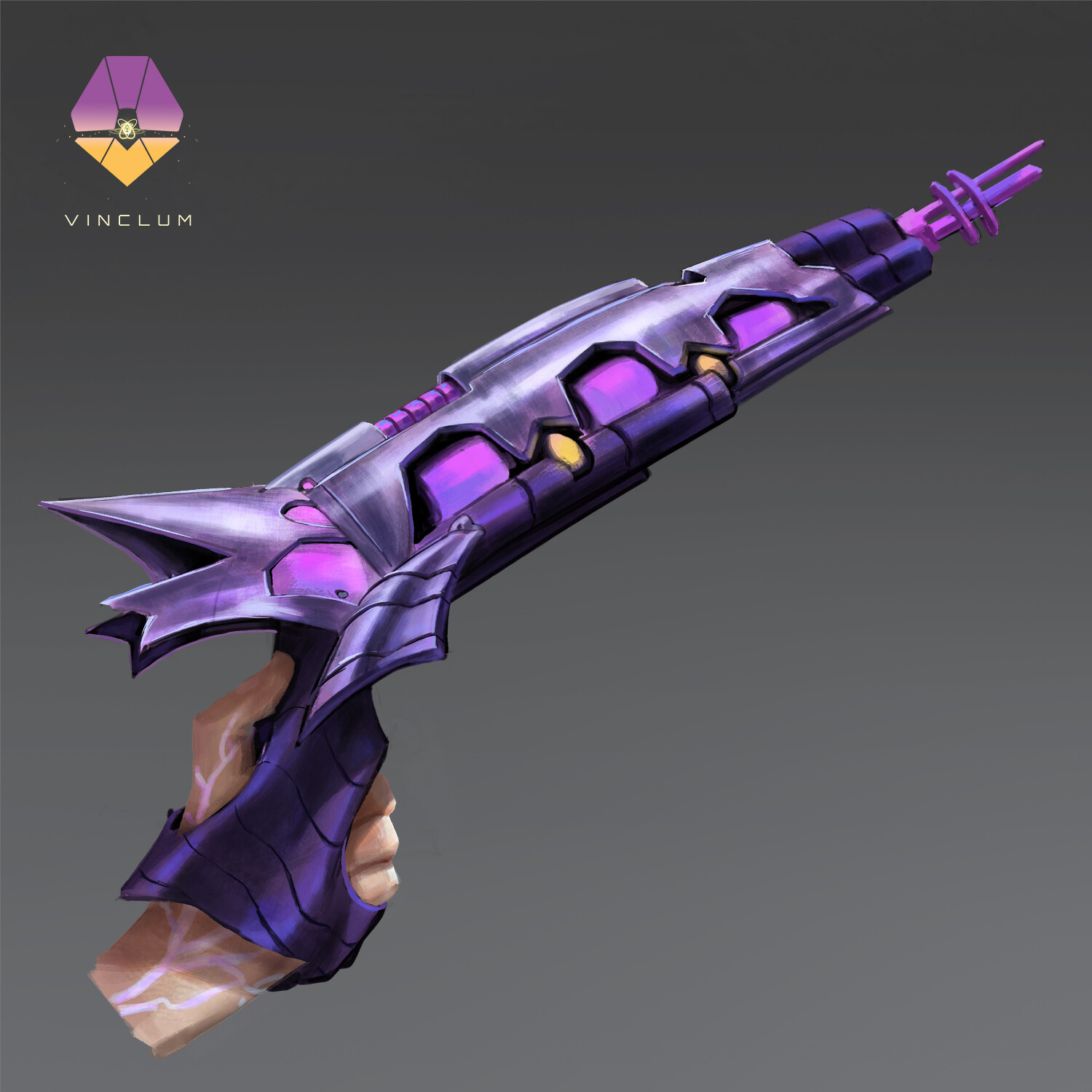 ArtStation - Vinclum - Jia's weapon // Vinclum - l'arme de Jia