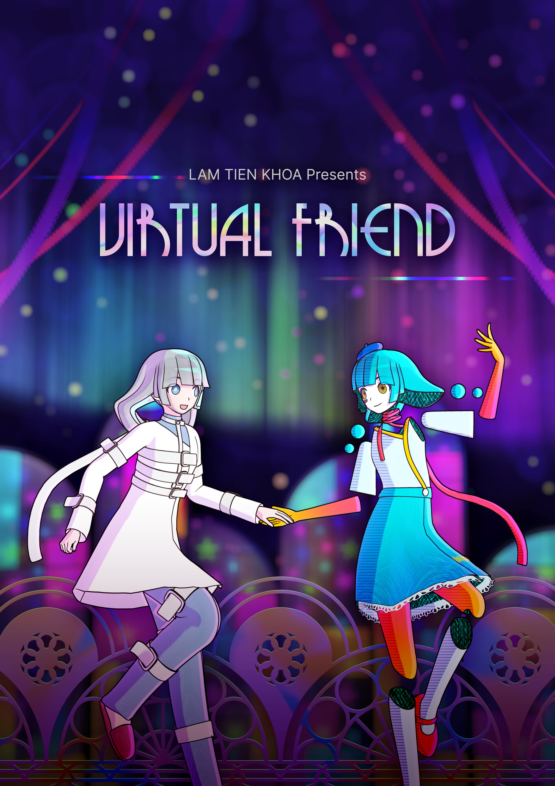 ArtStation - "VIRTUAL FRIEND" Animated Short Film