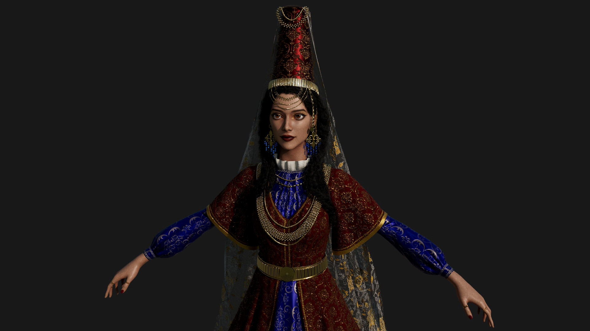 ArtStation - Bibi Khanym 3D Model