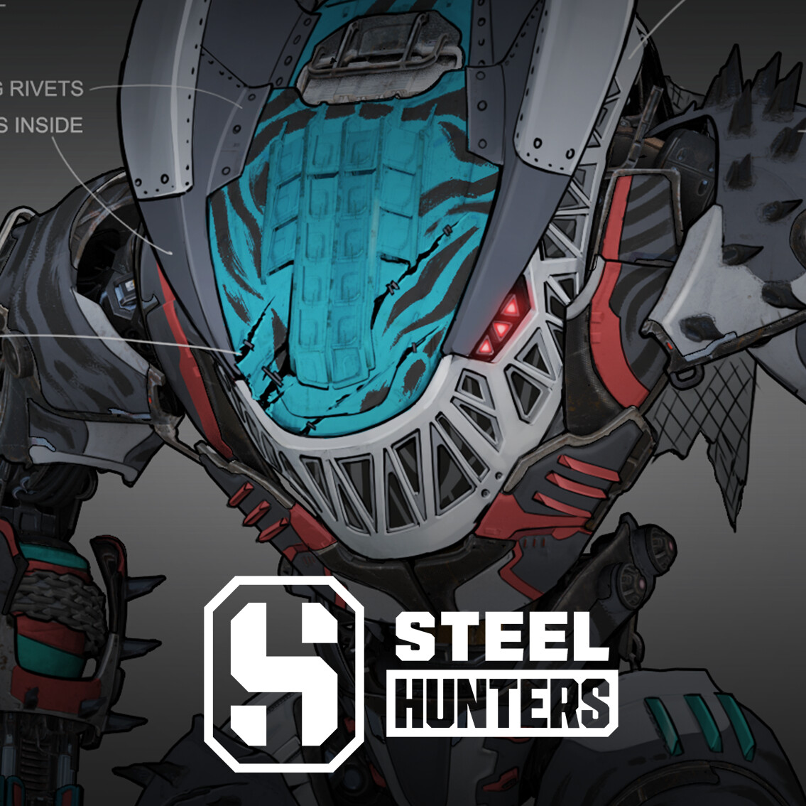 ArtStation - Steel Hunters - Taurus - concepts