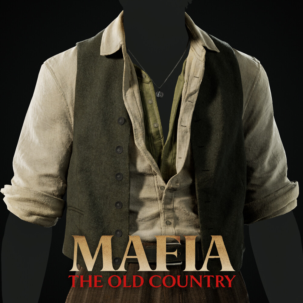 ArtStation - Mafia: The Old Country - Cesare cloth