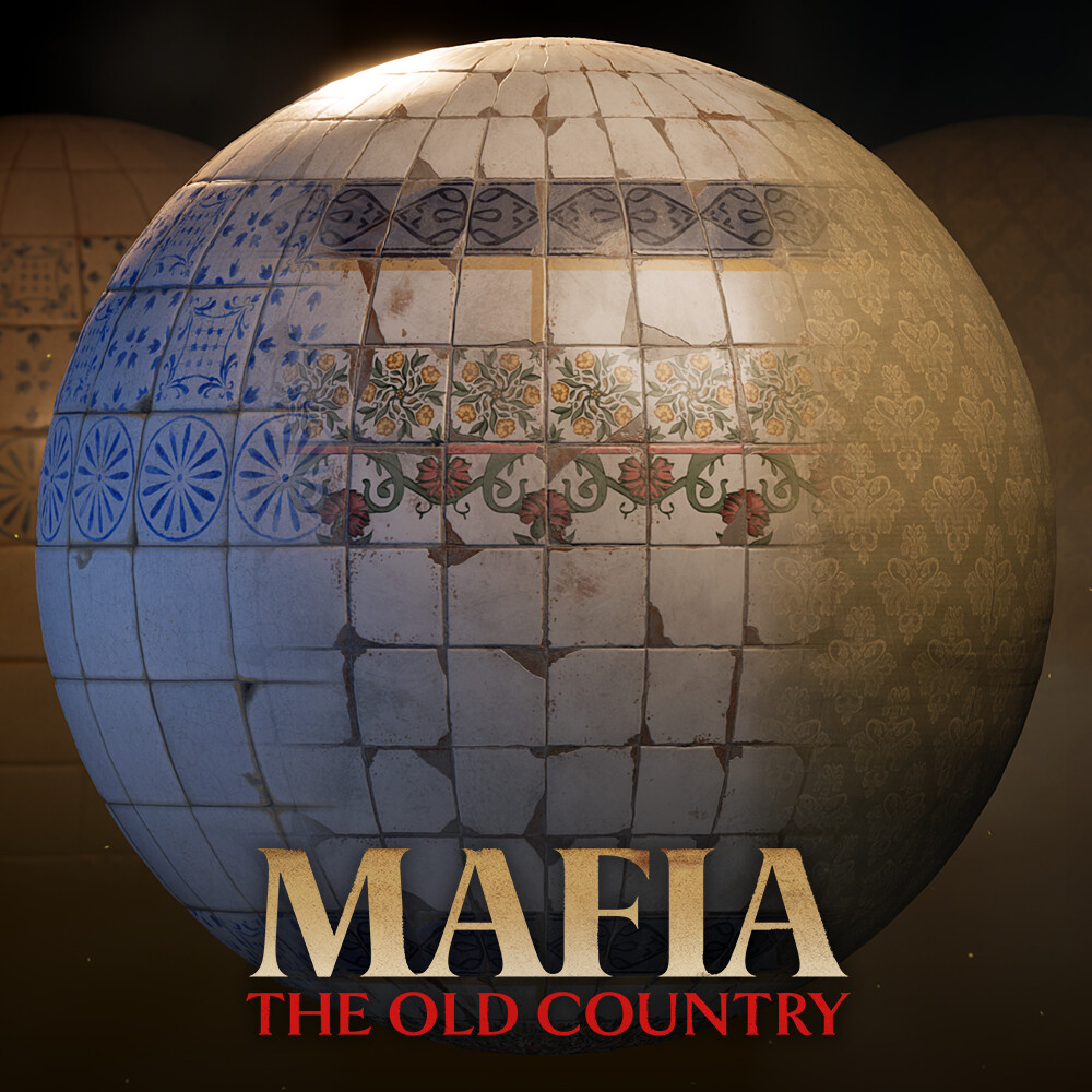ArtStation - Mafia: The Old Country - Interior Wall Materials