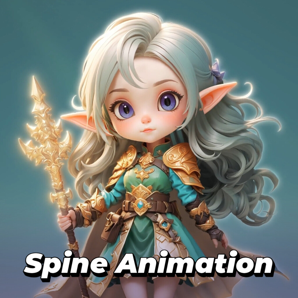 ArtStation - Chibi AI characters - Spine Animation