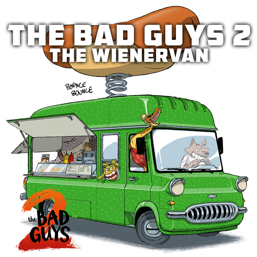 ArtStation - The Bad Guys 2 - The Wienervan