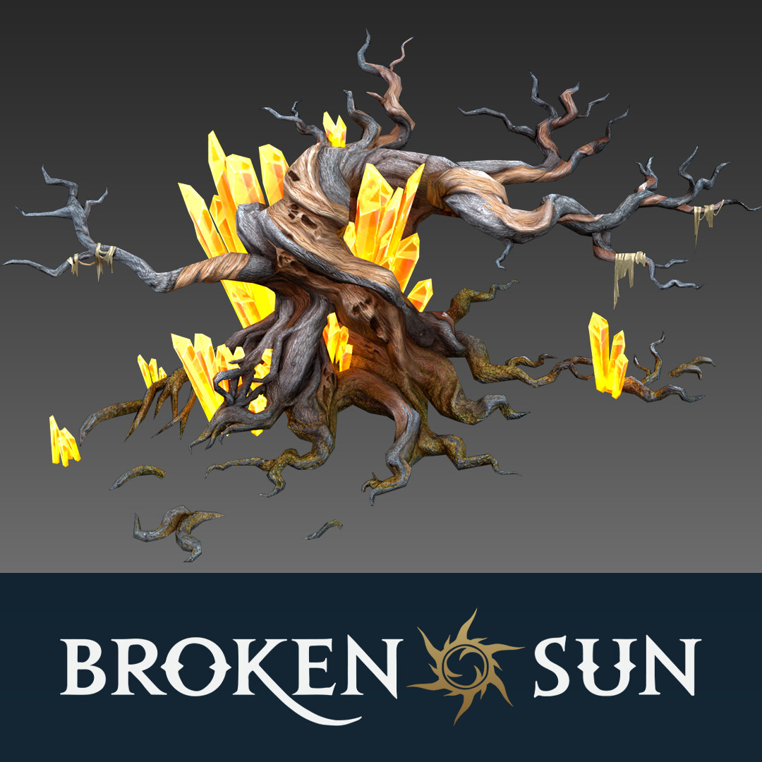 ArtStation - Broken Sun - Trees