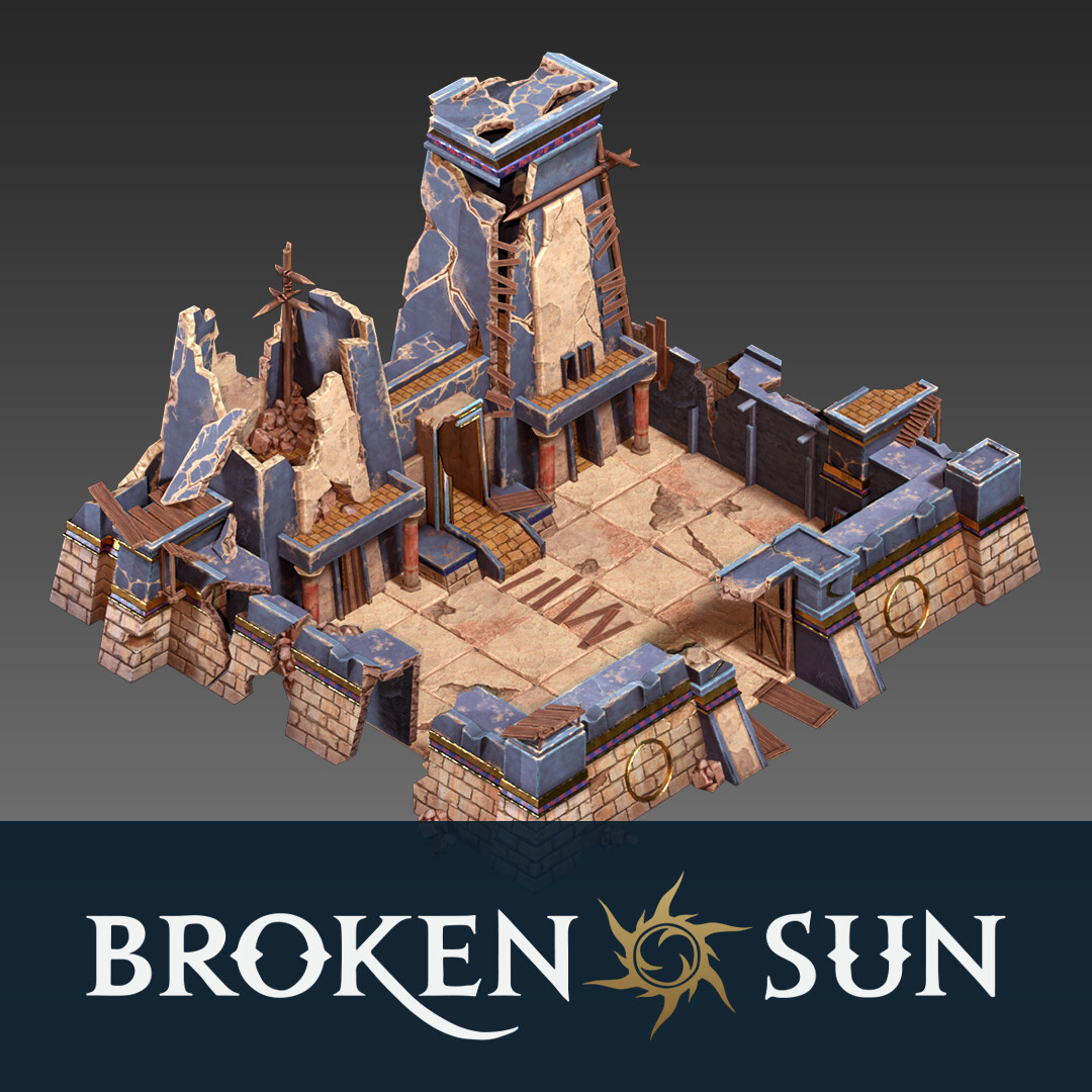 ArtStation - Broken Sun - Nefar Bastion