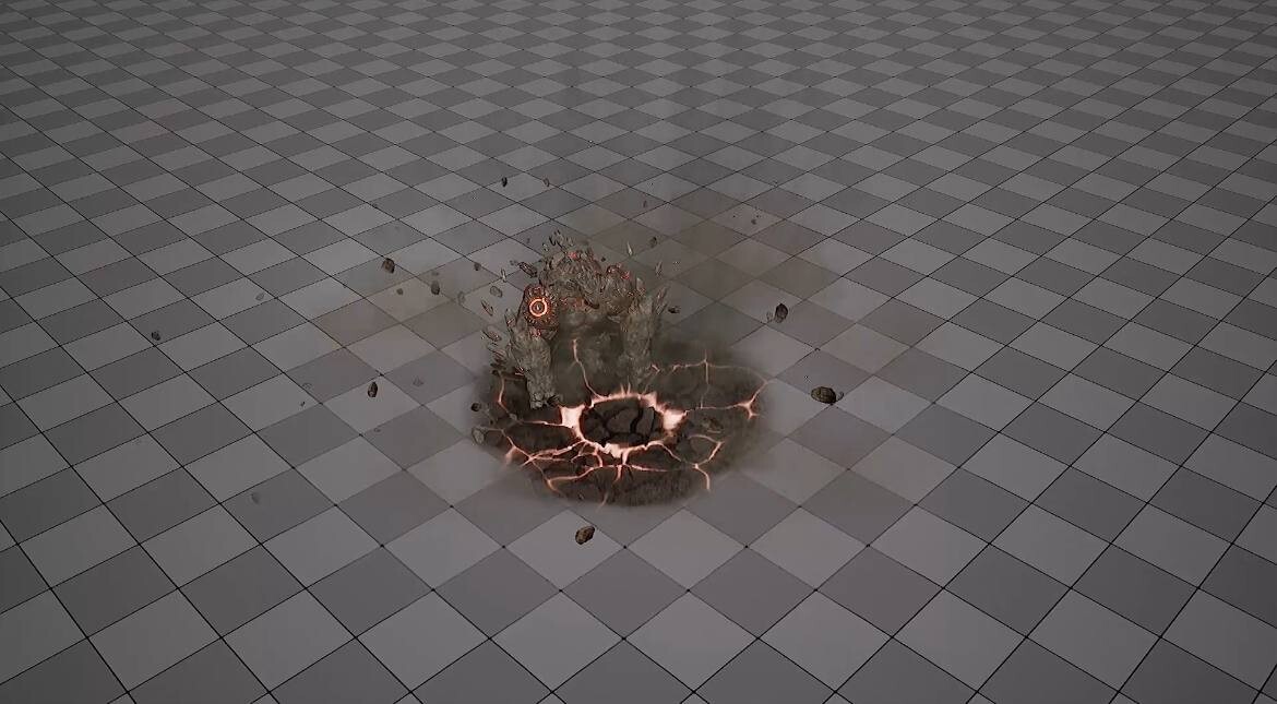ArtStation - Ground Explosion VFX